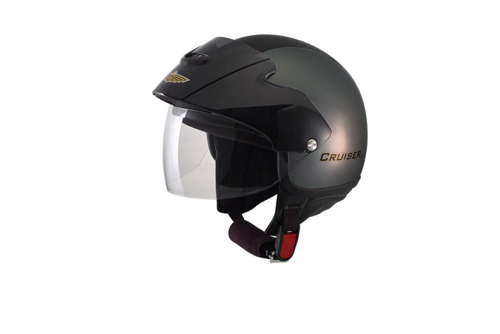 SGV Cruiser Visorex – Solid Gold Helmet
