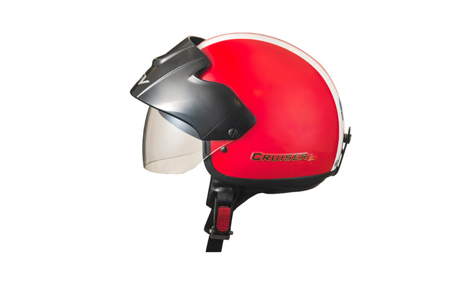 SGV Cruiser Stripes – Solid Gold Helmet