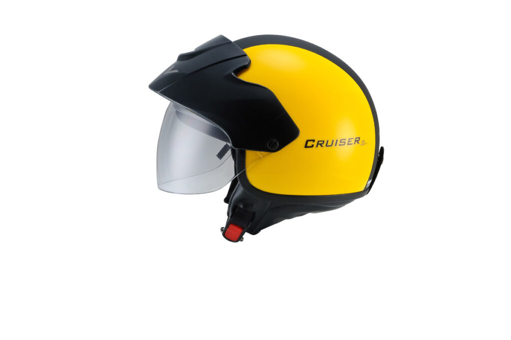 SGV Cruiser Visorex – Solid Gold Helmet